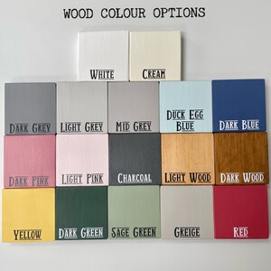 Any Wording - Block Wooden Signs - Personalised - Rae Dunn Inspired ...