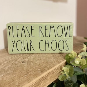 Any Wording - Block Wooden Signs - Personalised - Rae Dunn Inspired ...