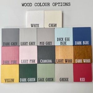 Winter Season Block Wooden Sign - Stackable Signs - Personalised ...
