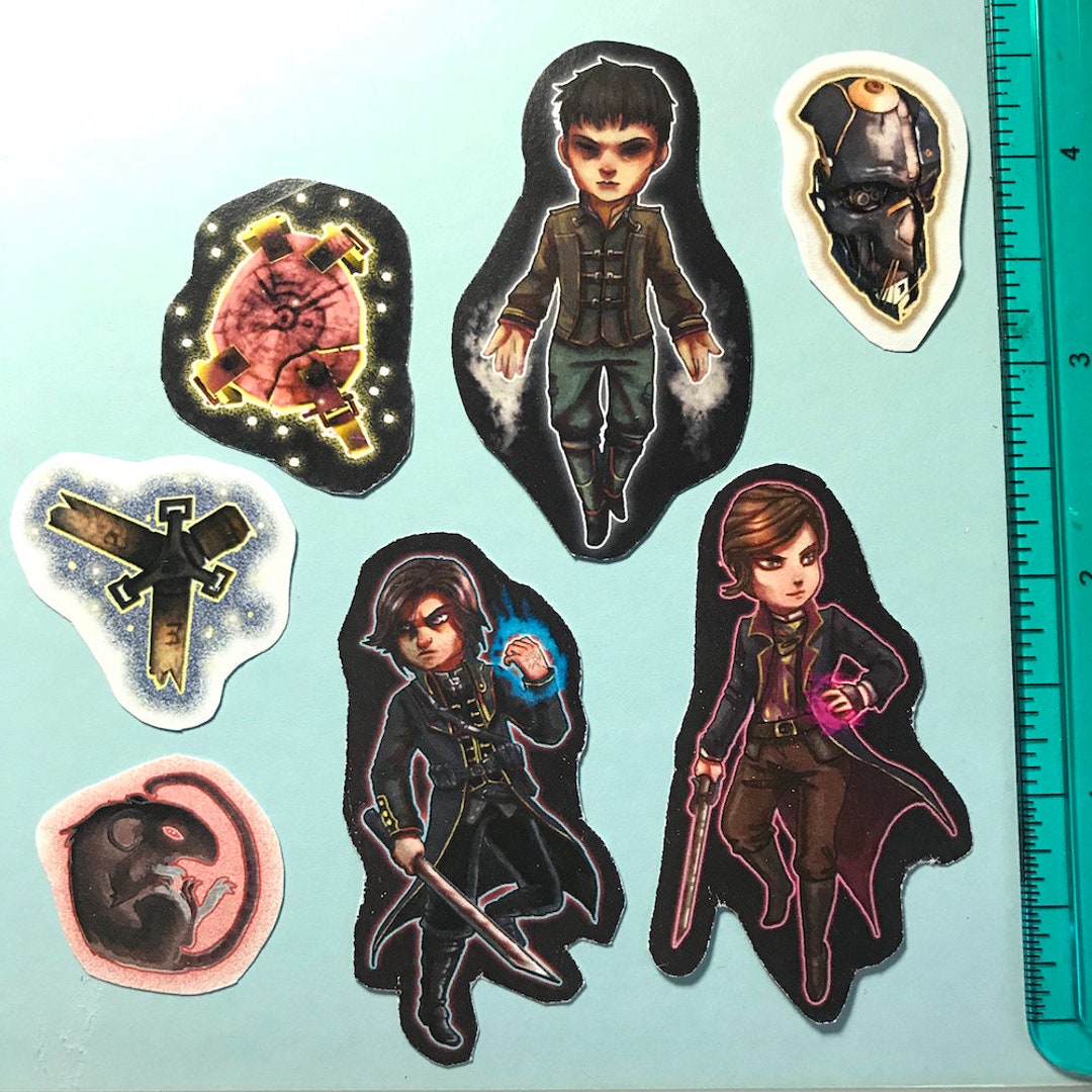 Dishonored Sticker Set - Etsy