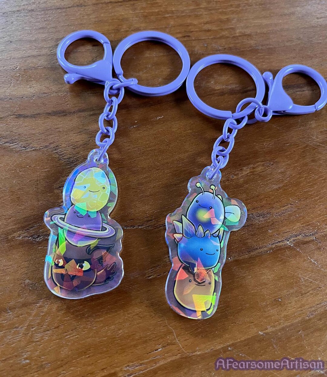 Slime Rancher Slime Stack Double Sided Holographic Shard Acrylic ...