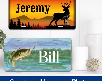 Hunting License Plate - Etsy