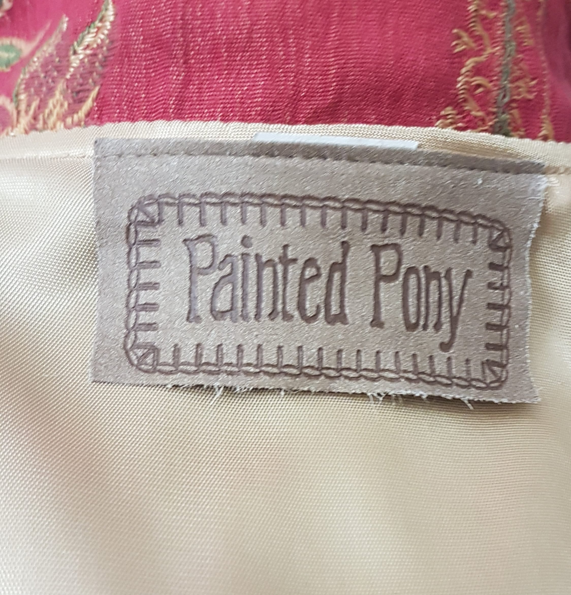 Painted Pony Jacket , Vintage 1990's Tapestry Crop Western Style , Made ...