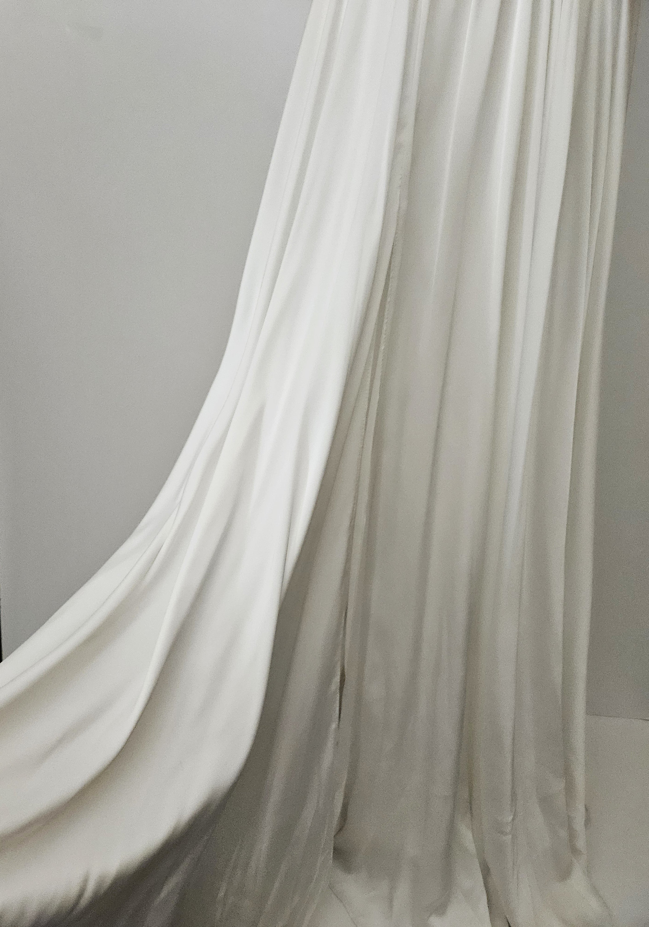 Wedding Gown, Silky Satin Form Fitting, Fully Lined Dress, Size 10 - Etsy