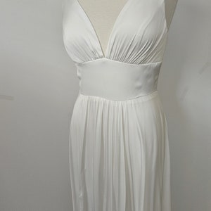 Wedding Gown, Silky Satin Form Fitting, Fully Lined Dress, Size 10 - Etsy