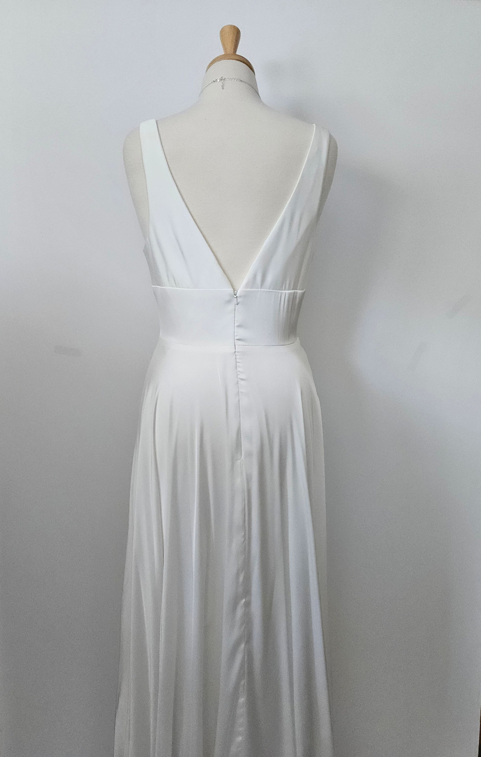 Wedding Gown, Silky Satin Form Fitting, Fully Lined Dress, Size 10 - Etsy