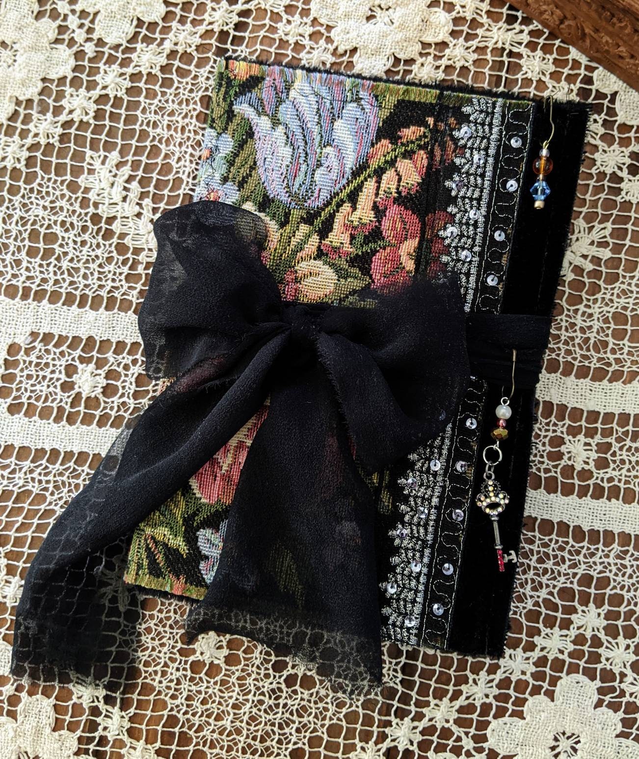 Vintage Floral Tapestry Junk Journal Junk Journal Diary Art | Etsy