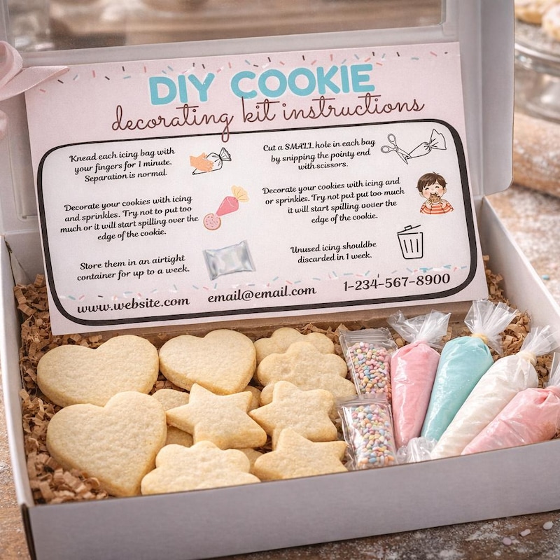 Diy Cookie Kit - Etsy