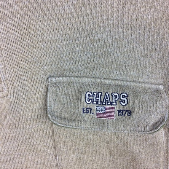 Rare!!! Vintage CHAPS RALPH LAUREN Small Logo Single … - Gem