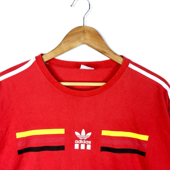 Rare!!! Vintage The Famous Three Stripes ADIDAS TREFO… - Gem