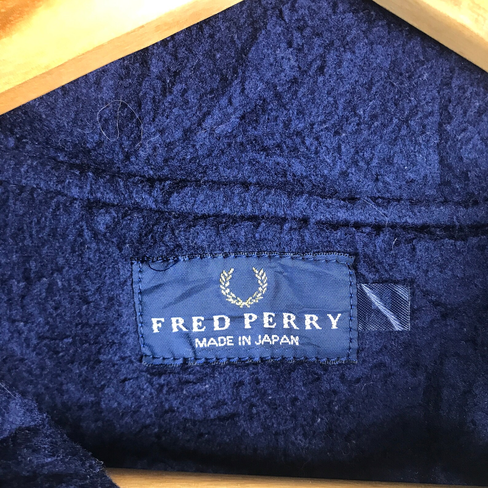 Raro Vintage casual marca HOOLIGAN FRED PERRY toda la chaqueta larga ...