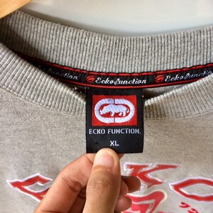 Rare Vintage ECKO FUNCTION 1972 Big Logo Crewneck Sweatshirt Grey Colour Extra Large Size - Etsy