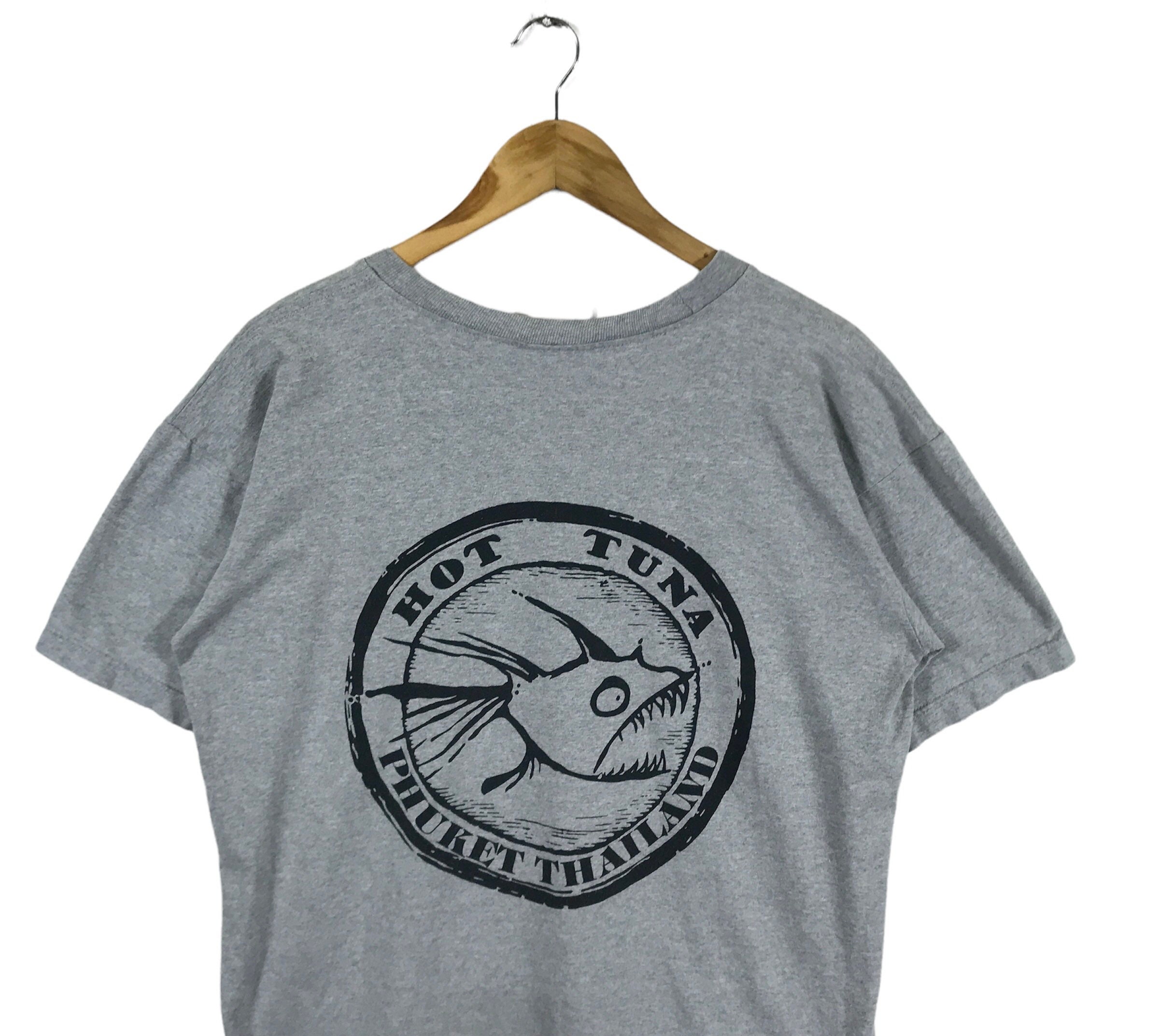 Rare!!! Vintage HOT TUNA PHUKET Thailand Surf Surfing T-shirt Grey ...