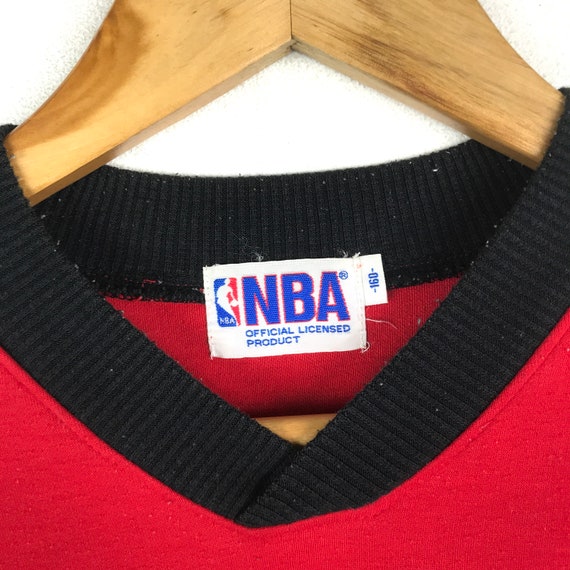 Rare!!! Vintage NBA CHICAGO BULLS Big Logo Original T… - Gem