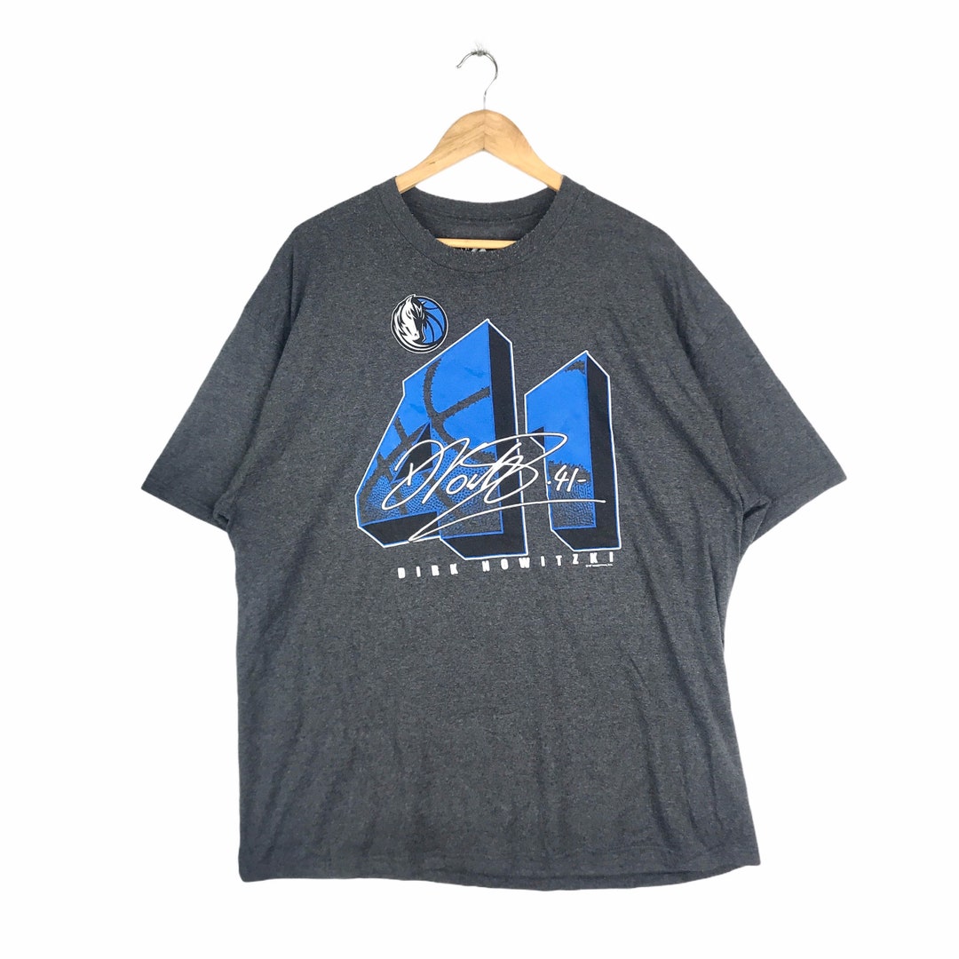 Nba!!! the Famous Nba DALLAS Mavericks DIRK NOWITZKI Number 41 T-shirt ...
