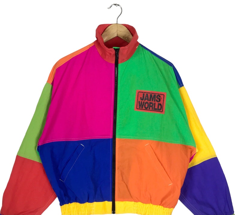 Surfer!!! Vintage JAMS WORLD HONOLULU Hawaii Color Block Multicolor ...