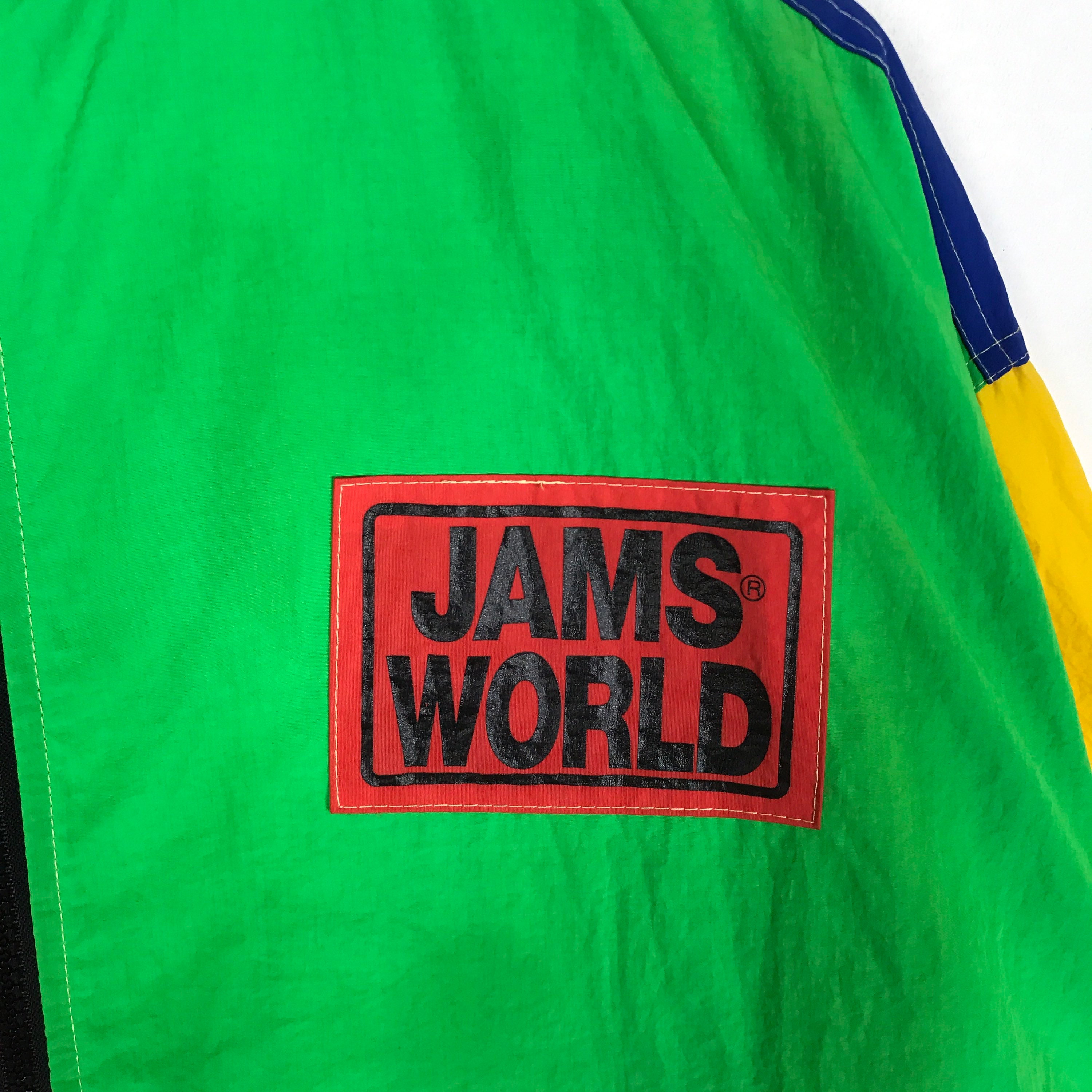 Surfer!!! Vintage JAMS WORLD HONOLULU Hawaii Color Block Multicolor ...