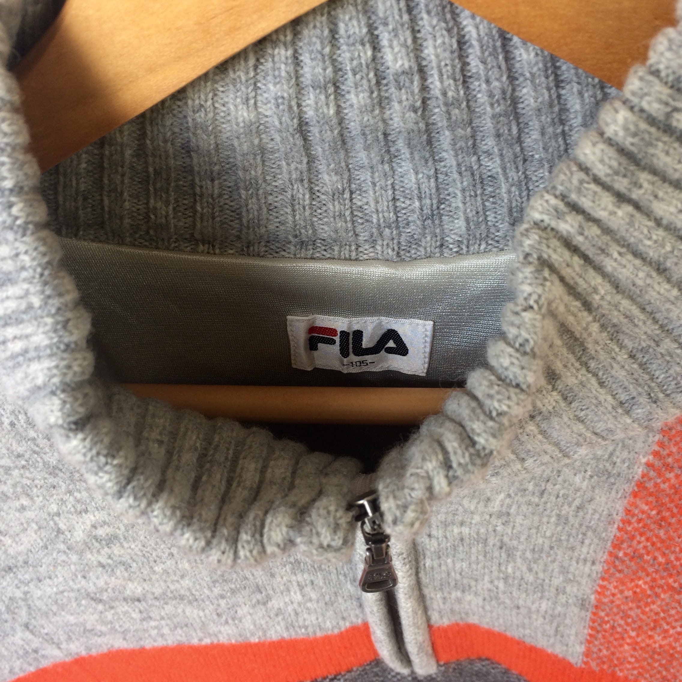 Rare!!! Vintage FILA BIELLA ITALIA Half Zipper Turtle Neck Knitwear Multicolour Medium Size - Etsy