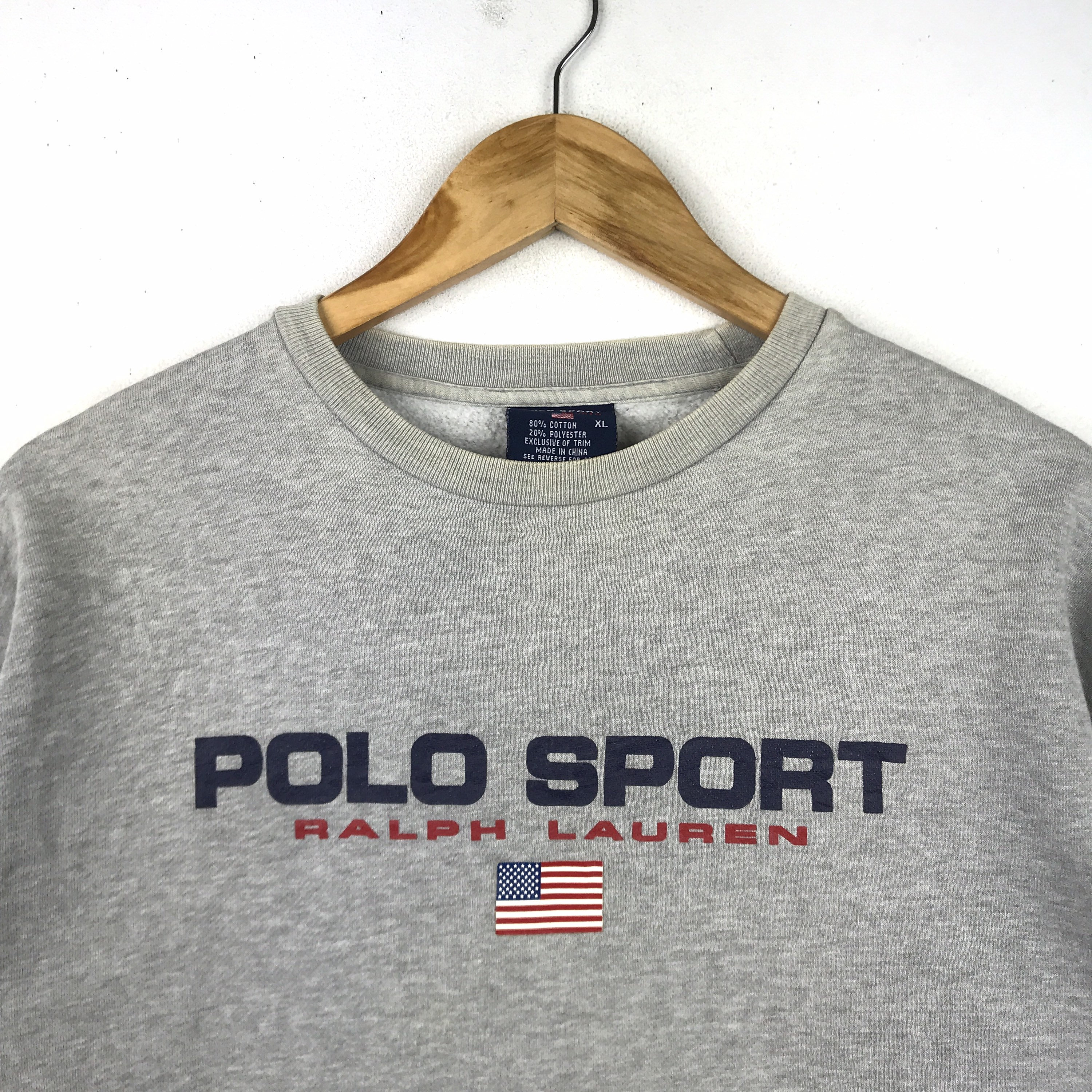 Rare!!! Vintage POLO SPORT USA Crewneck Jumper Longsleeve Rare!!! Vintage POLO SPORT USA Crewneck Jumper Longsleeve