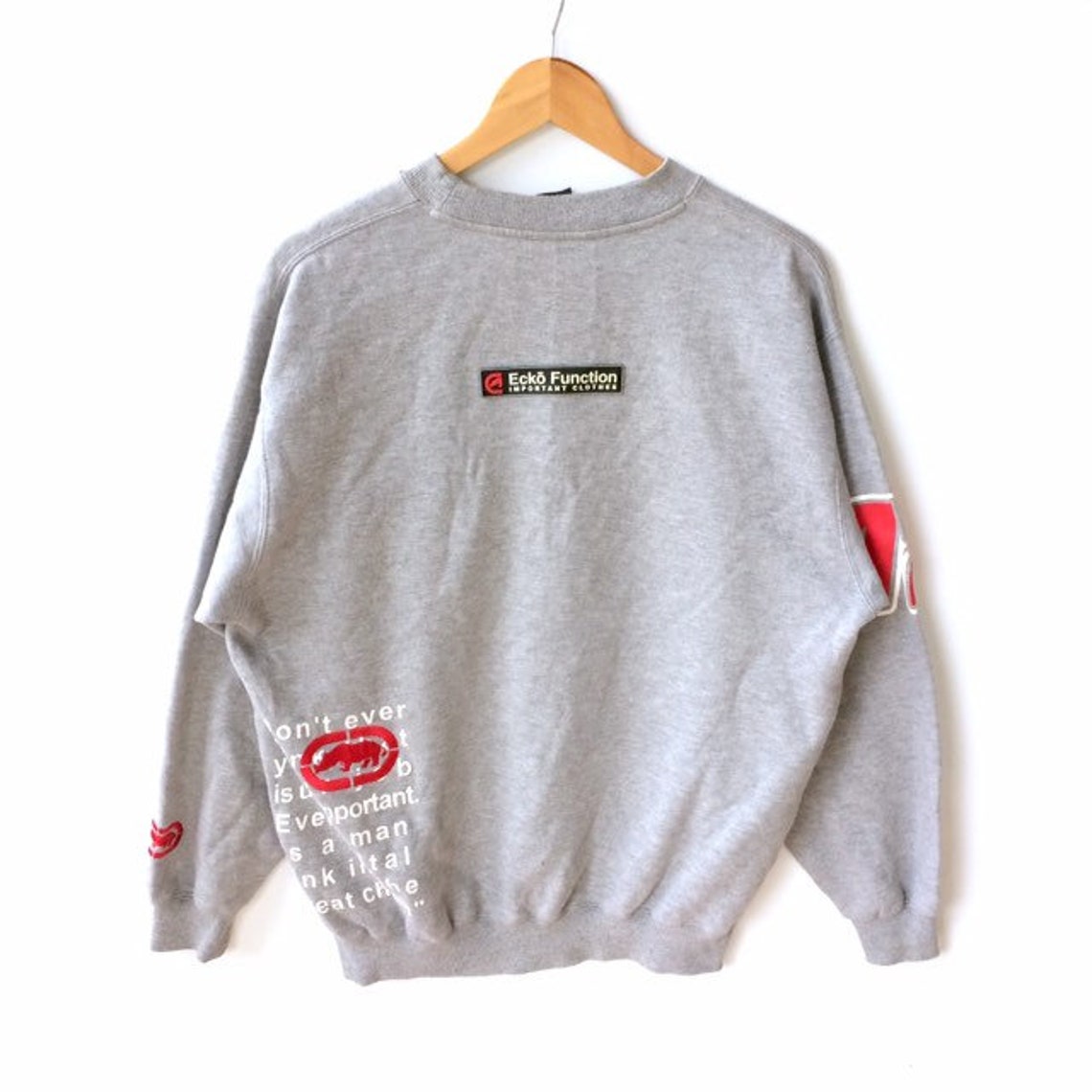 Rare Vintage ECKO FUNCTION 1972 Big Logo Crewneck - Etsy