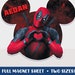 Deadpool Disney Cruise Door Magnet /deadpool Magnet Deadpool Dcl Magnet ...