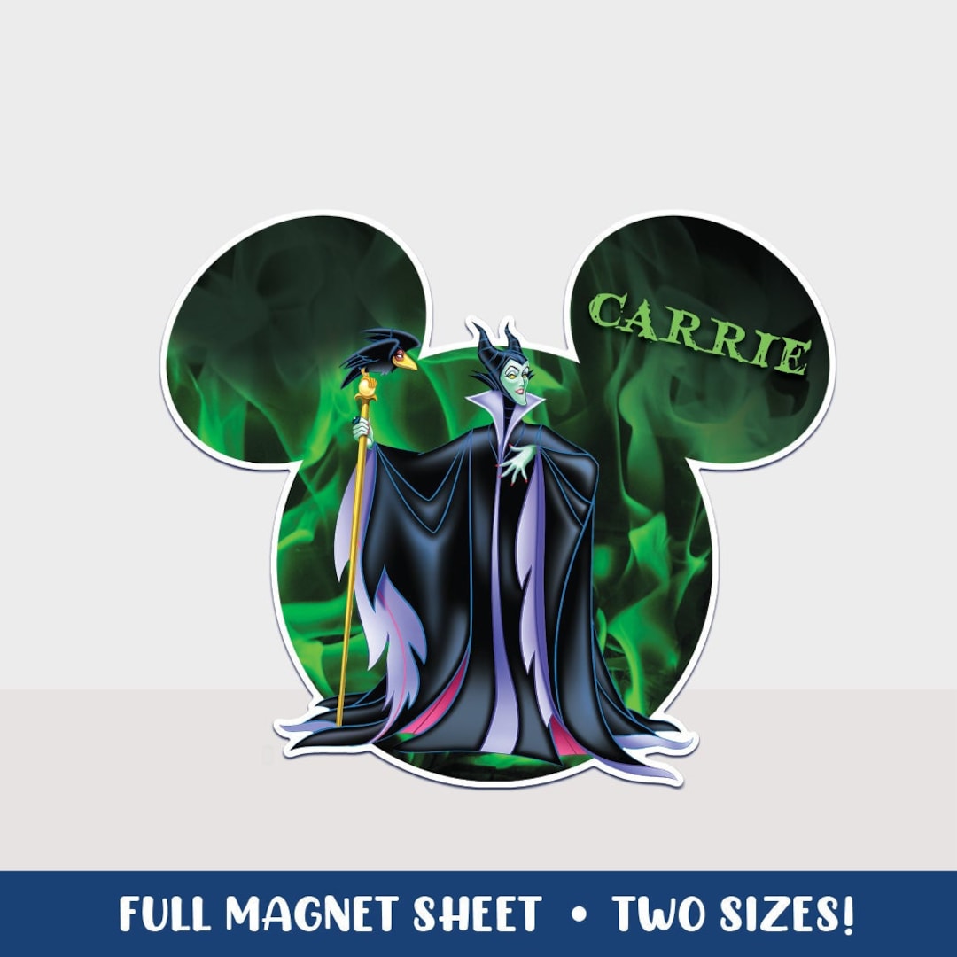 Disney Cruise Door Magnet, Maleficent Magnet, Sleeping Beauty ...