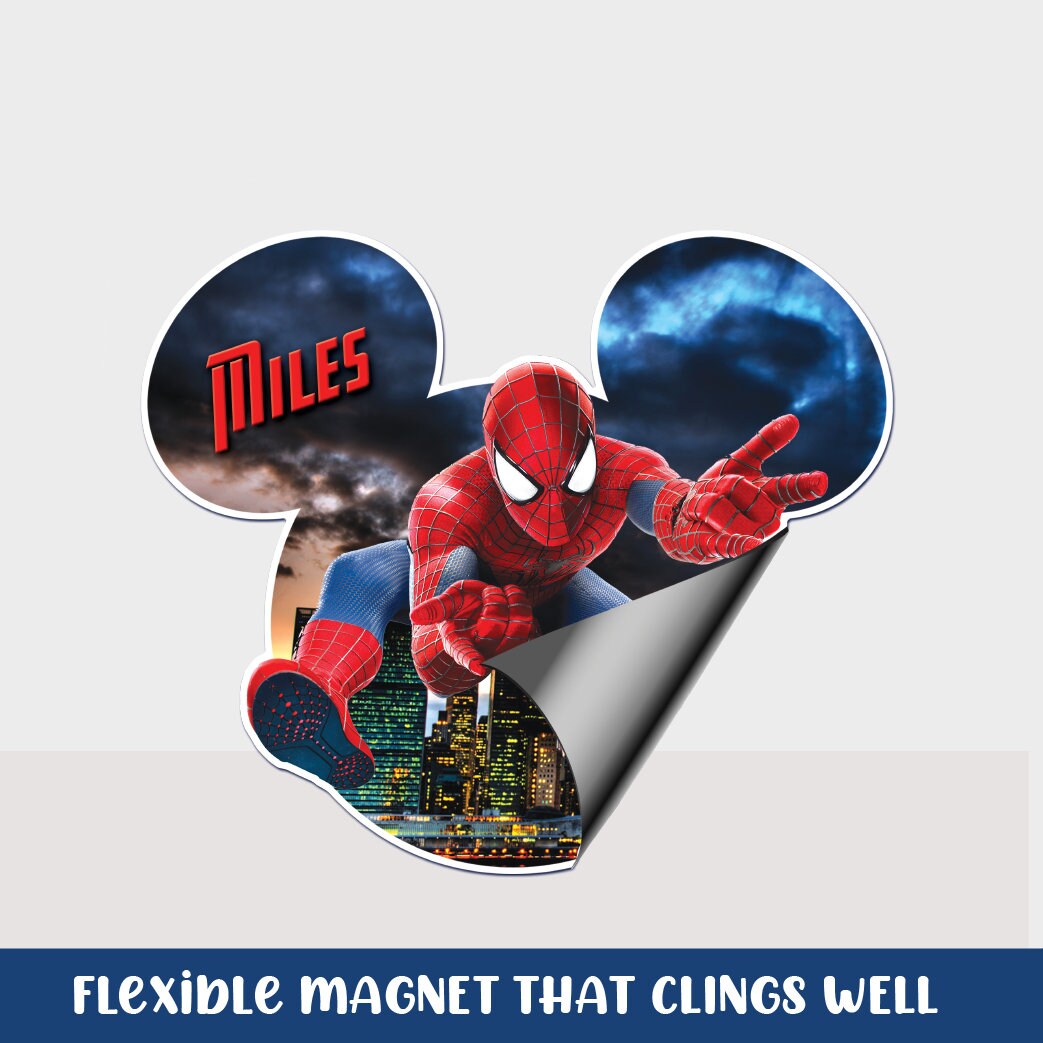 Disney Cruise Magnet, Spiderman Magnet, Peter Parker Spiderman Cruise ...