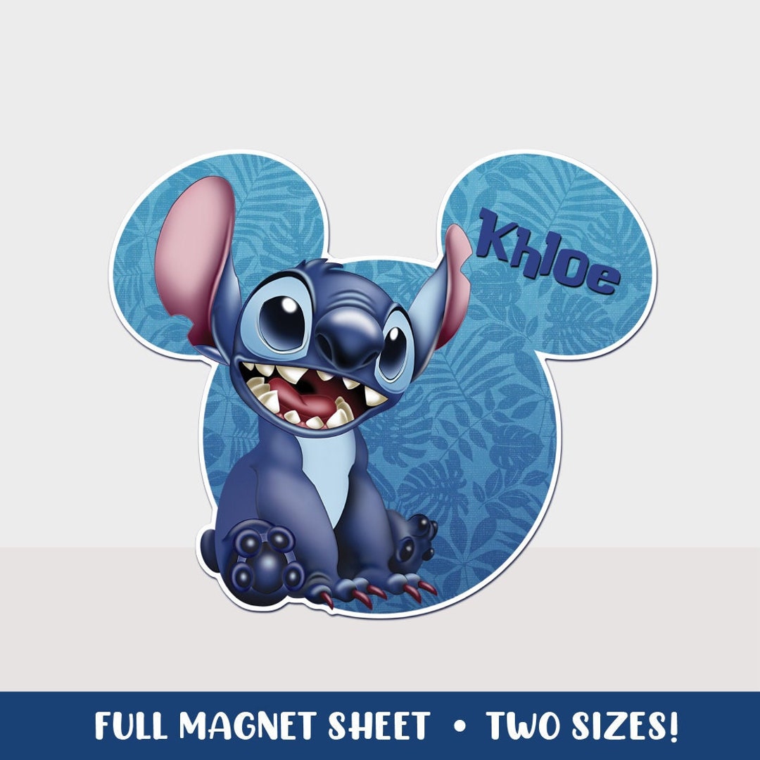 Disney Cruise Door Magnet, Lilo and Stitch Magnet, Stitch Cruise Magnet ...
