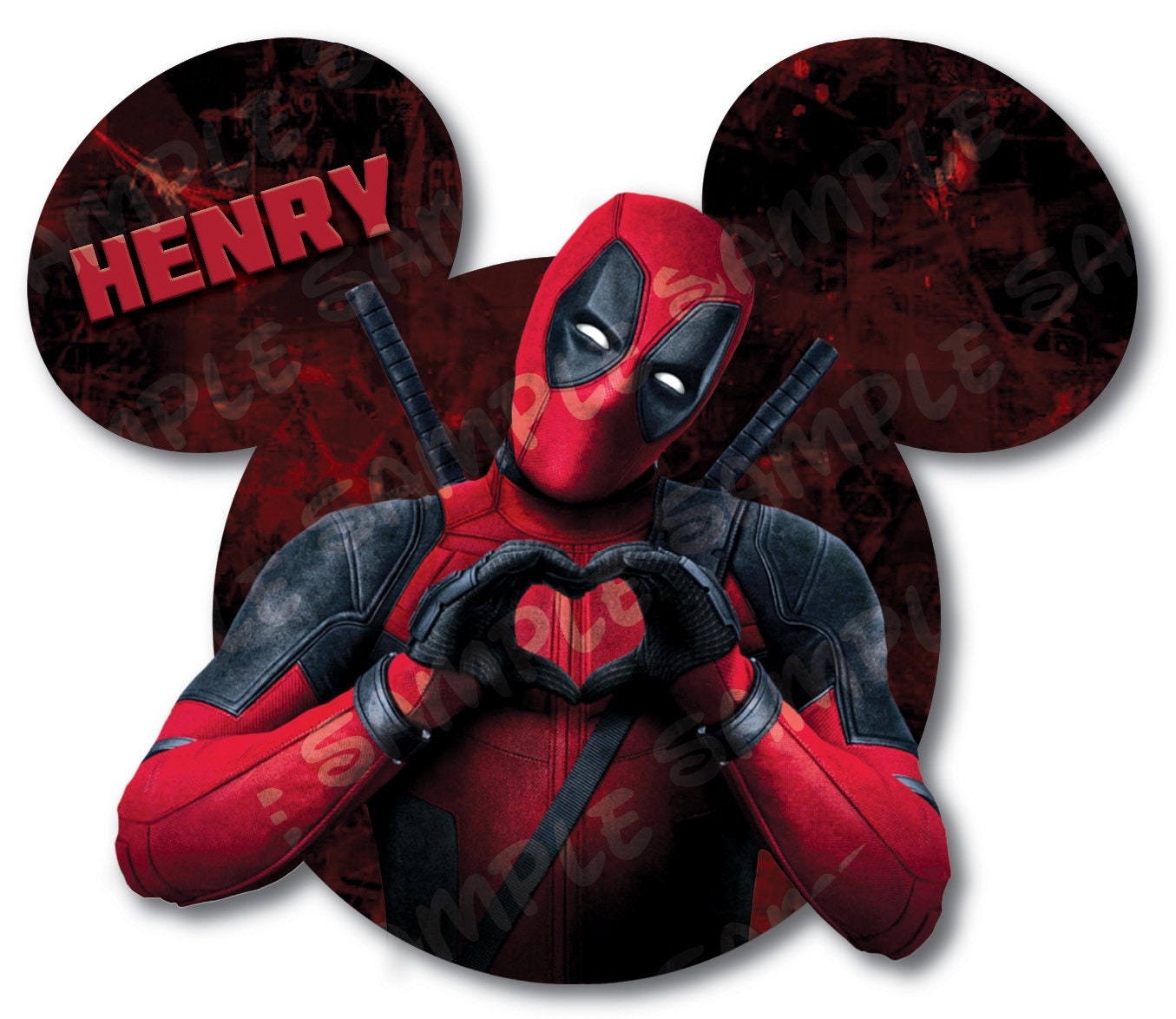 Deadpool Disney Cruise Door Magnet / Disney Cruise magnet / | Etsy