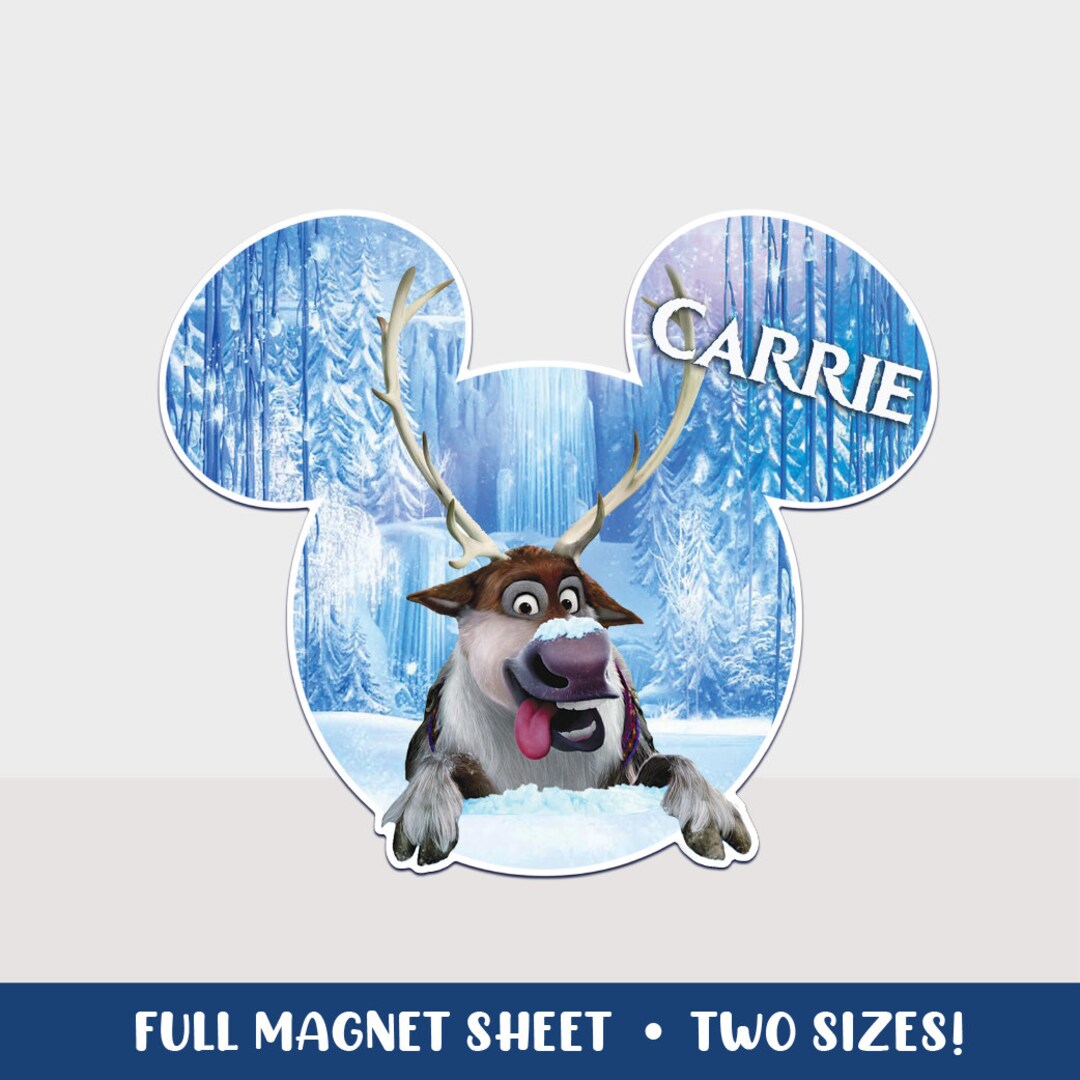 Disney Cruise Magnet, Sven Frozen Magnet, Sven Magnet, Disney Frozen ...