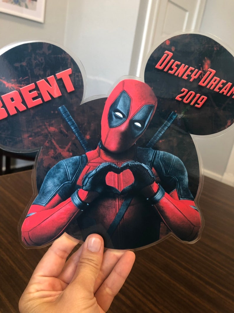 Deadpool Disney Cruise Door Magnet / Disney Cruise Magnet / - Etsy