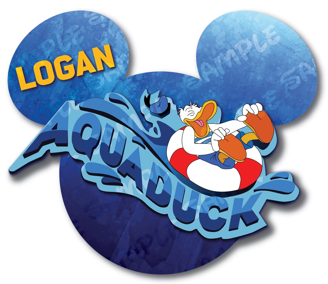 Aquaduck Disney Cruise Door Magnet / Donald Duck / Aquaduck - Etsy