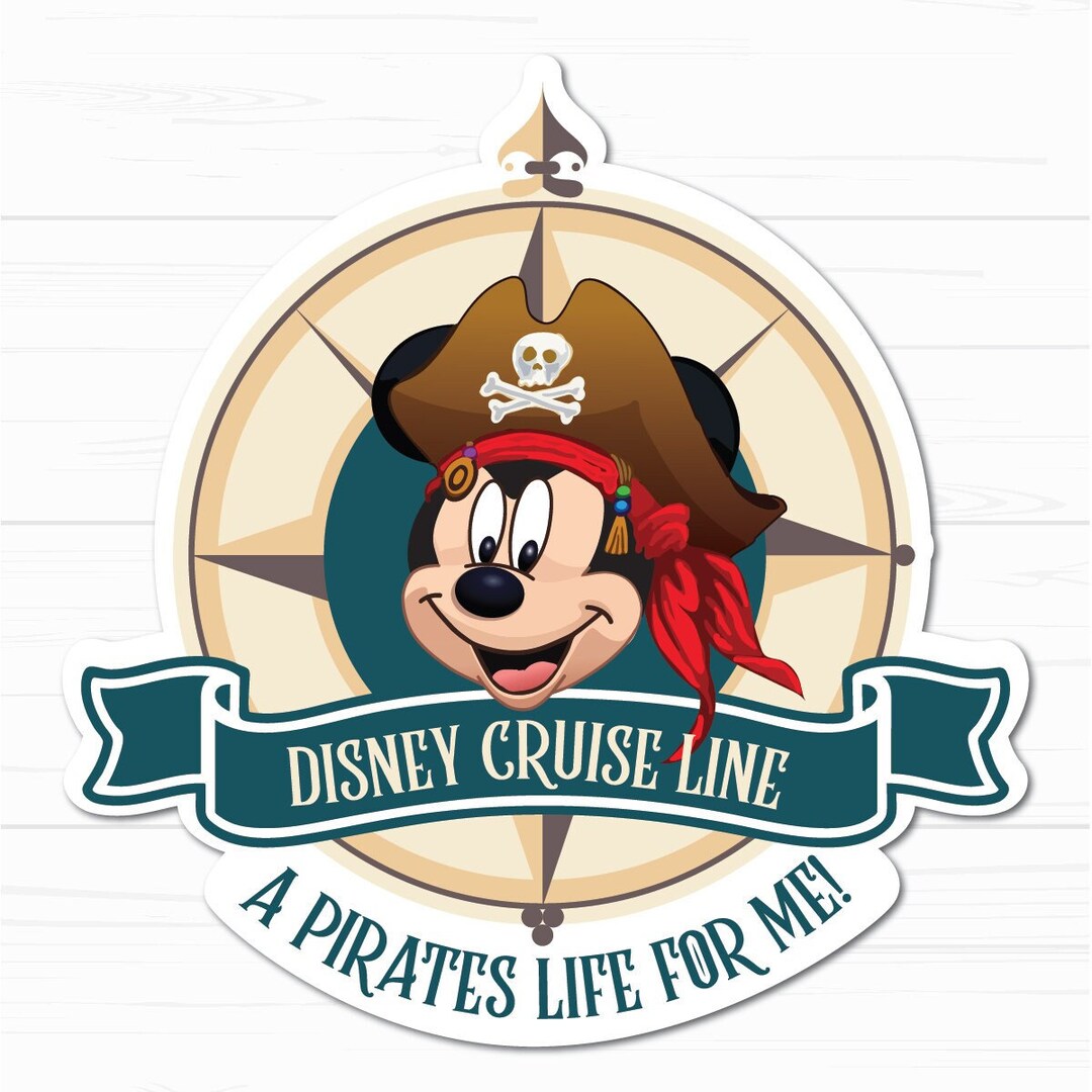 Disney Cruise Magnet, Pirate Mickey Magnet, Mickey Cruise Magnets ...