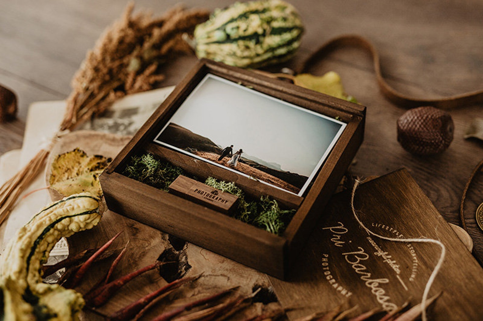 4x6 Wood Print Box 4x6 Photo Box for Photos and USB Drive - Etsy