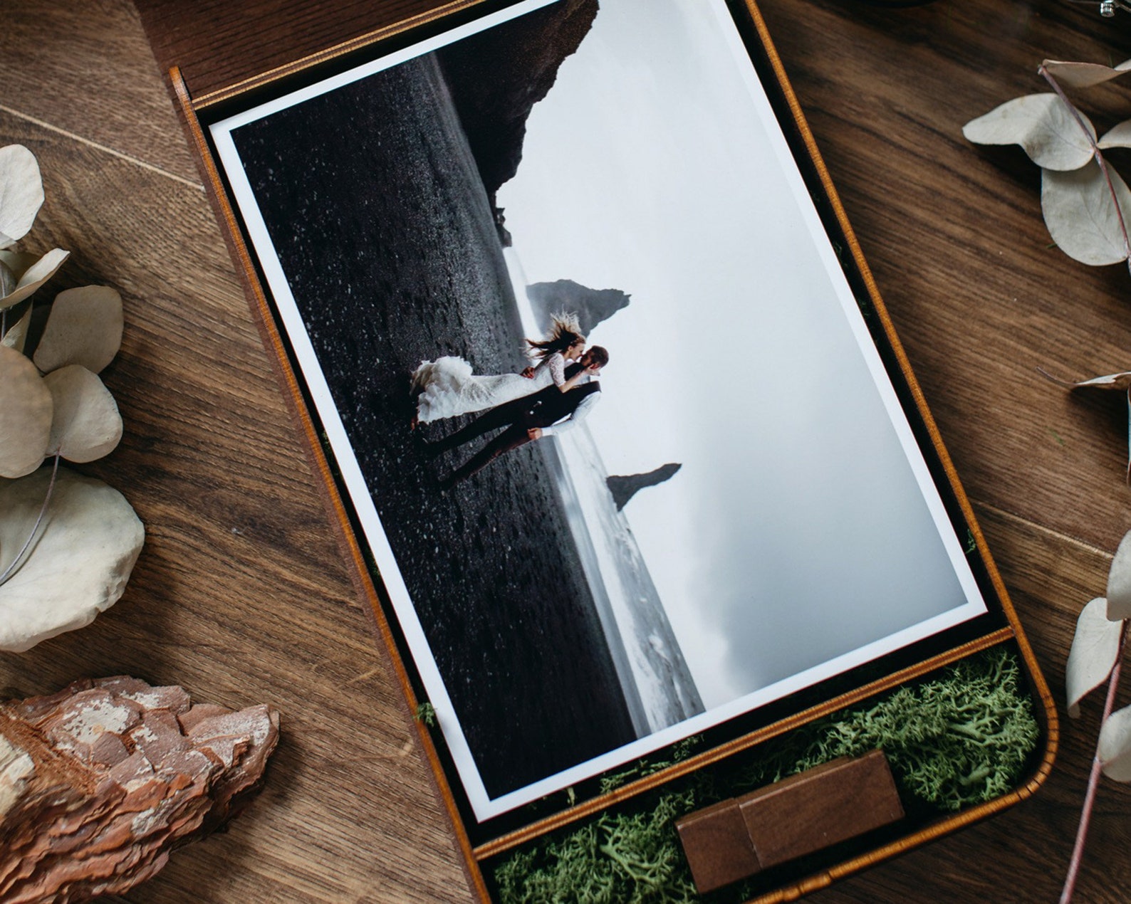 6x8 Wedding Album Box and USB Flash Drive 3.0 6x8 Box for | Etsy