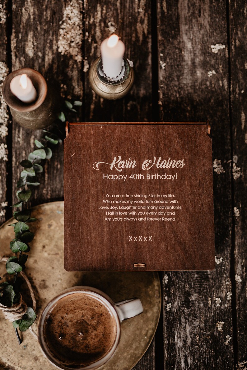 10 4x6 Wood Print Box | 4x6 Photo Box for Photos and USB Drive (15x10 ...