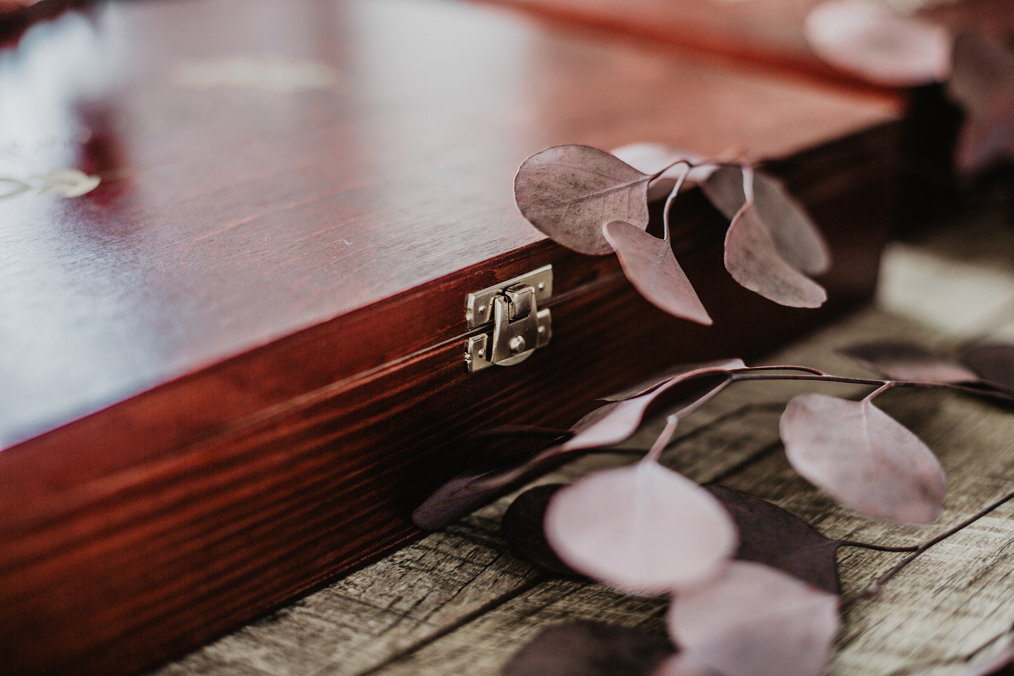 11x14 Wedding Album Box | Mahogany 35x28 Cm Photo Album Box | Wedding ...