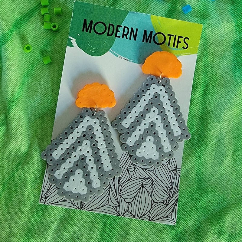 Perler Bead Jewelry - Etsy