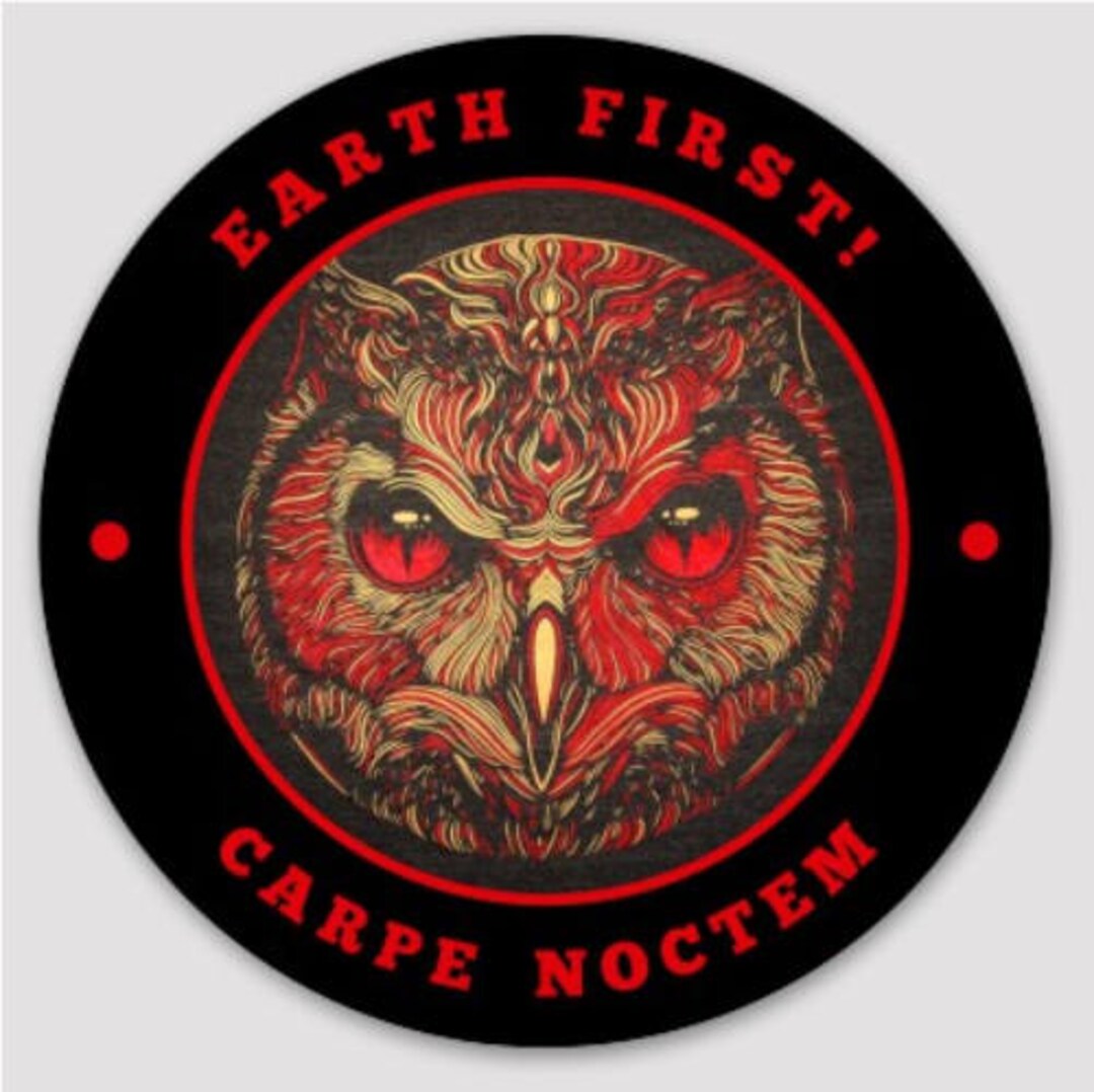 3" EARTH FIRST Sticker - Etsy