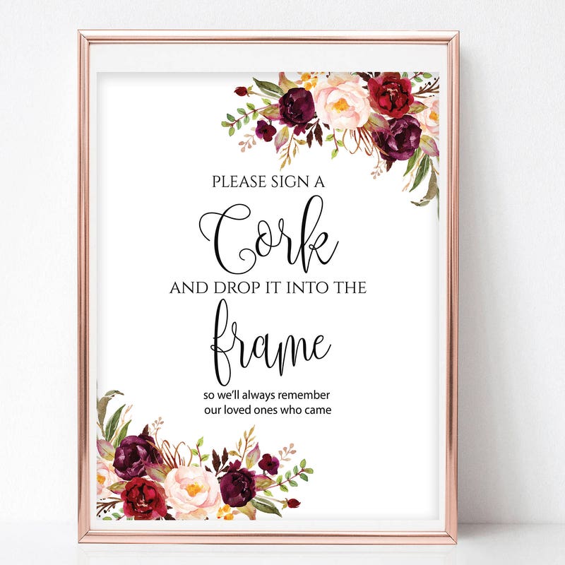 Wine Cork Sign - Etsy