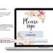Printable Please Sign Template Please Sign Our Canvas - Etsy