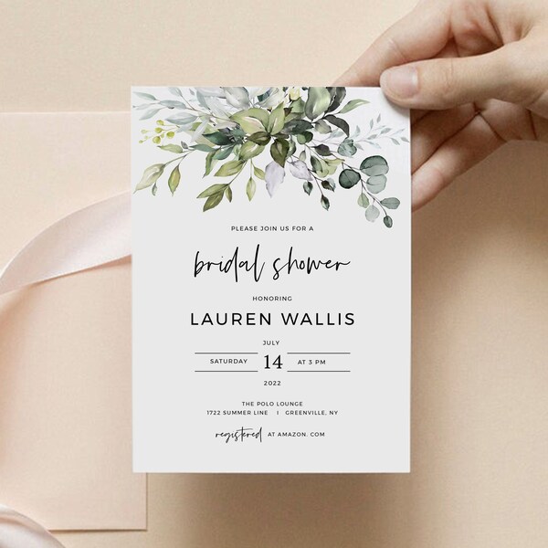 Drop in Bridal Shower Invitation - Etsy