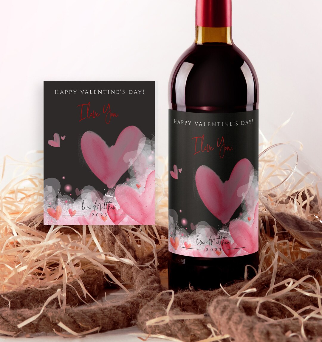 Custom Wine Label Template, Wine Labels Wedding, Editable Wine Labels ...
