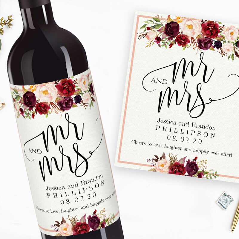 Custom Wine Labels - Etsy
