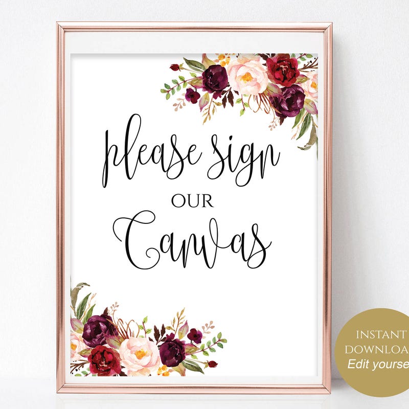 Sign Our Photo Frame - Etsy