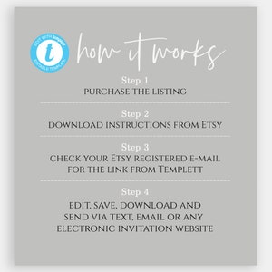 Digital Wedding Invitation, Electronic Wedding Invitation, Wedding ...