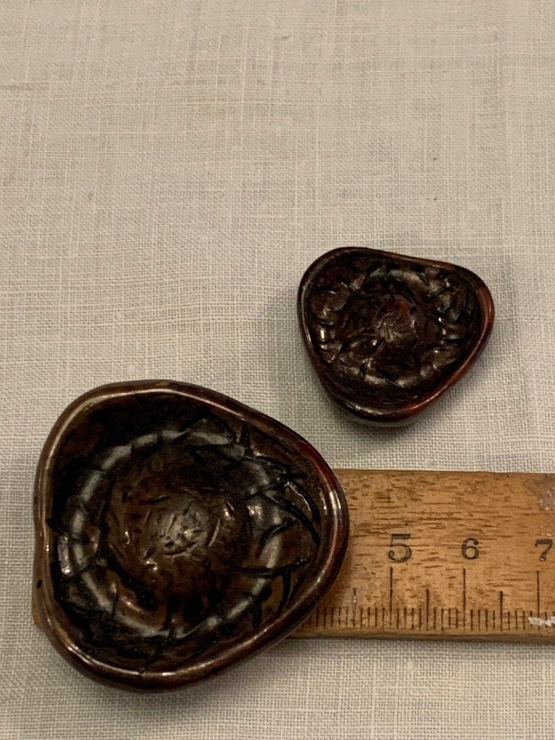 Rare Set of Irregular Shaped Buttons/triangular Buttons/vintage - Etsy