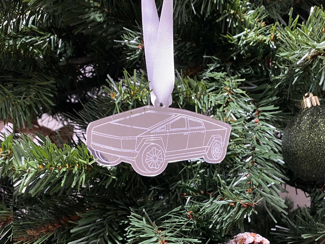 Cyberbeast Ornament, Cybertruck, Tesla, Christmas, Gift, Stocking Gift ...