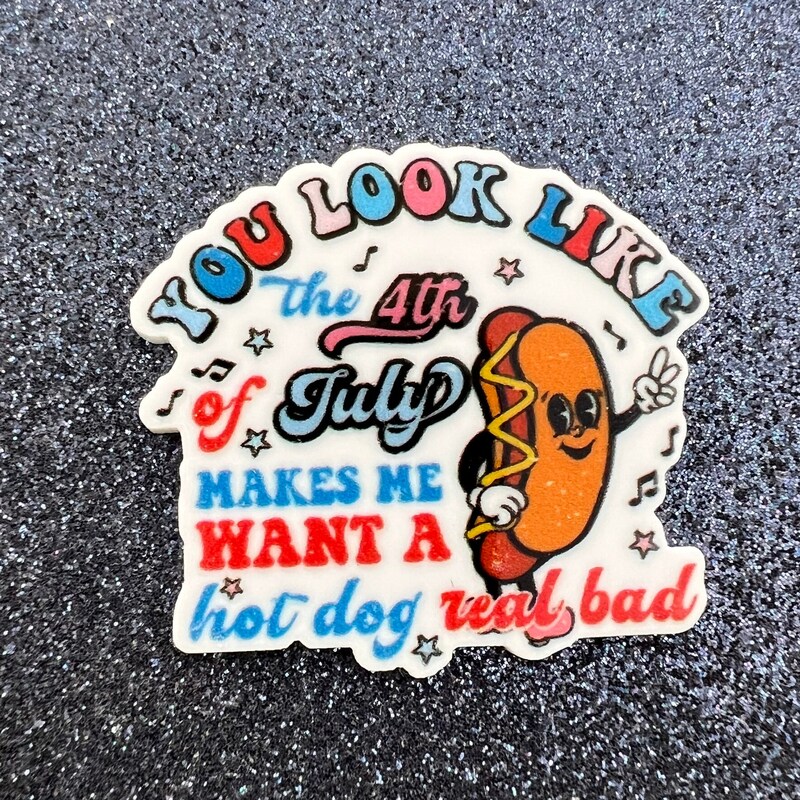 Flat Back Patriotic Flag - Etsy