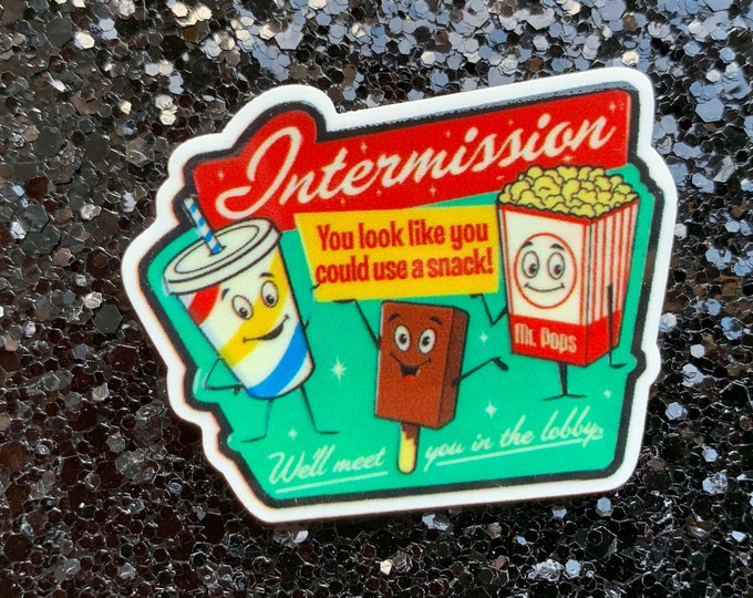 5pc. Intermission Movie Snacks Popcorn Ice Cream Coke - Etsy
